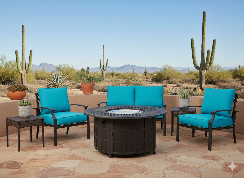 Mayfair 39"x 52" Oval Fire Pit - Patio Connection