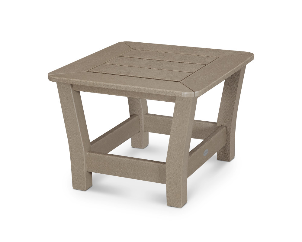 Harbour Slat End Table- Vintage - Patio Connection