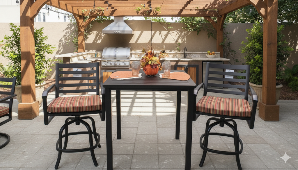 Dominion 36" Square Counter Height Table - Patio Connection